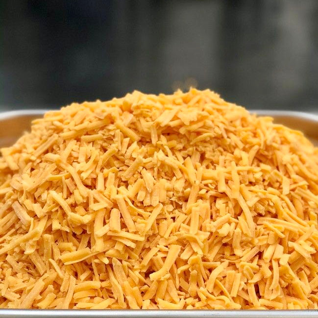 Freeze Dried Shredded Cheddar Cheese – OutdoorPantry, Inc